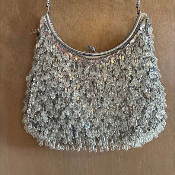 Richere by Walborg | Bags | Vintage Walborg Richere Silver Beaded ...